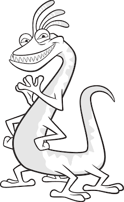 Sullivan monsters inc PARA COLOREAR - Imagui