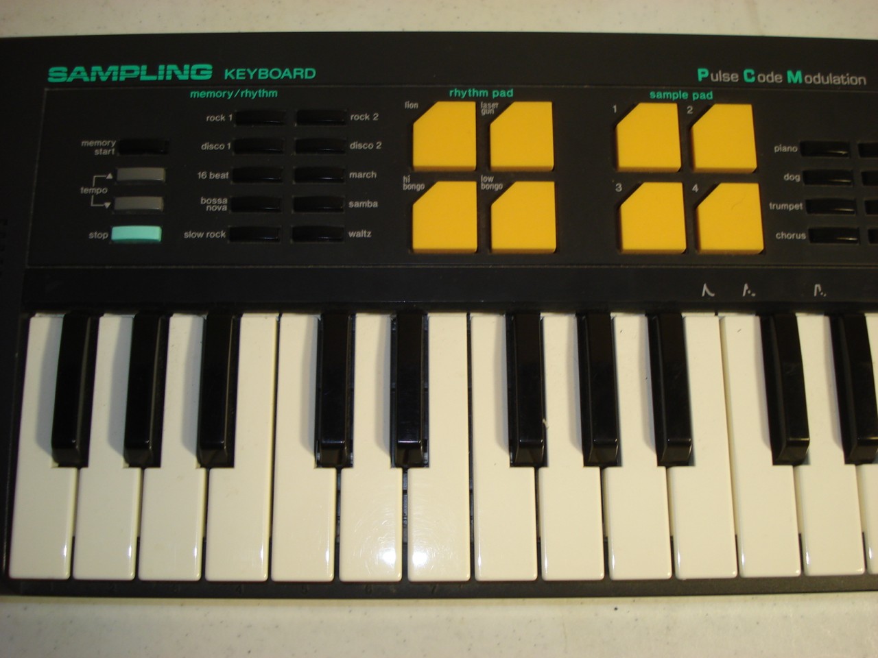 MATRIXSYNTH: Casio SK-5 Sampling Keyboard PCM Synthesizer with Manual