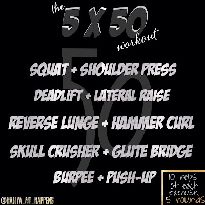 Fit Happens: 5 X 50 COMBO