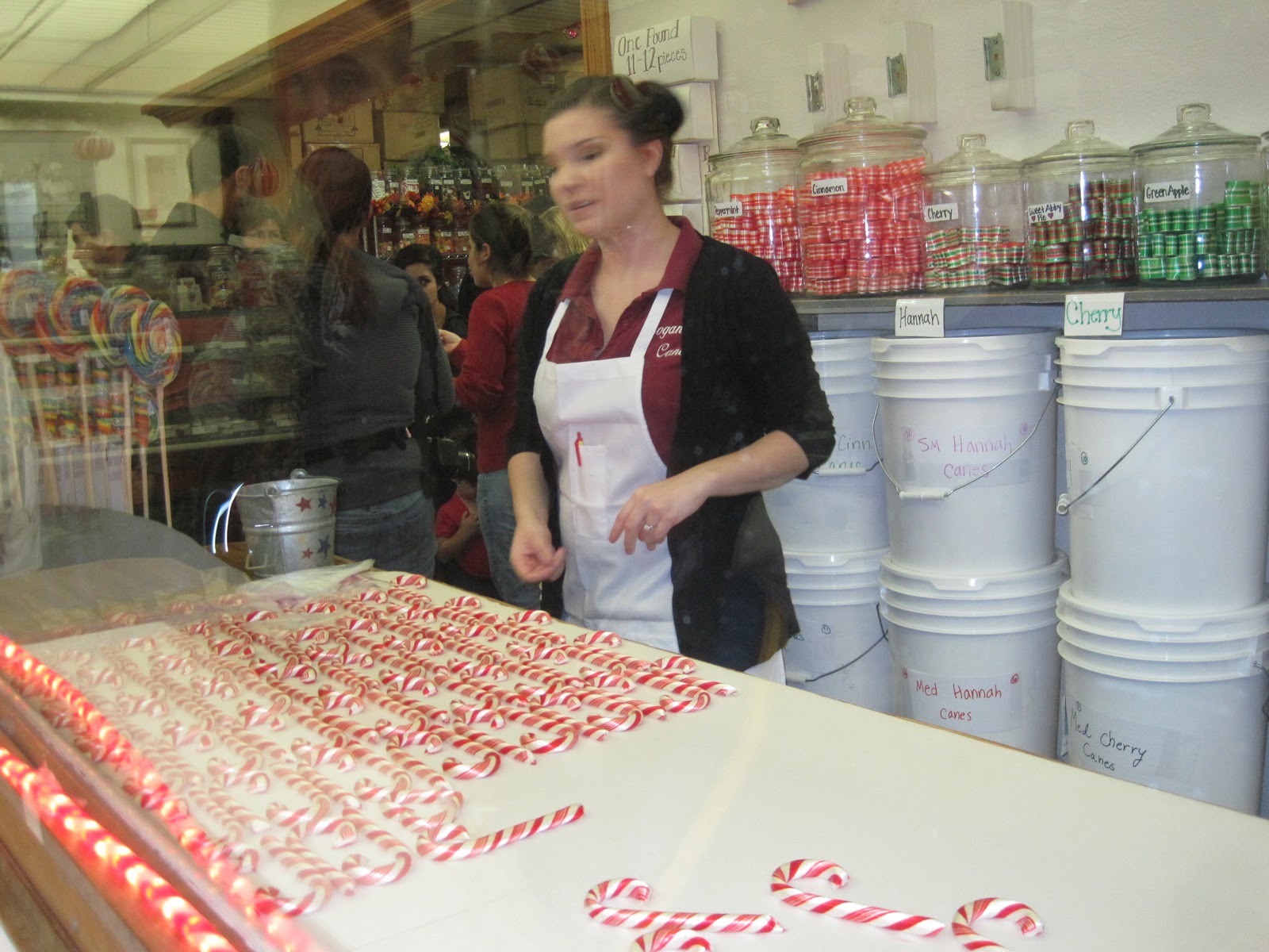 Candy Cane Making Field Trip to Logan's Candy Shop