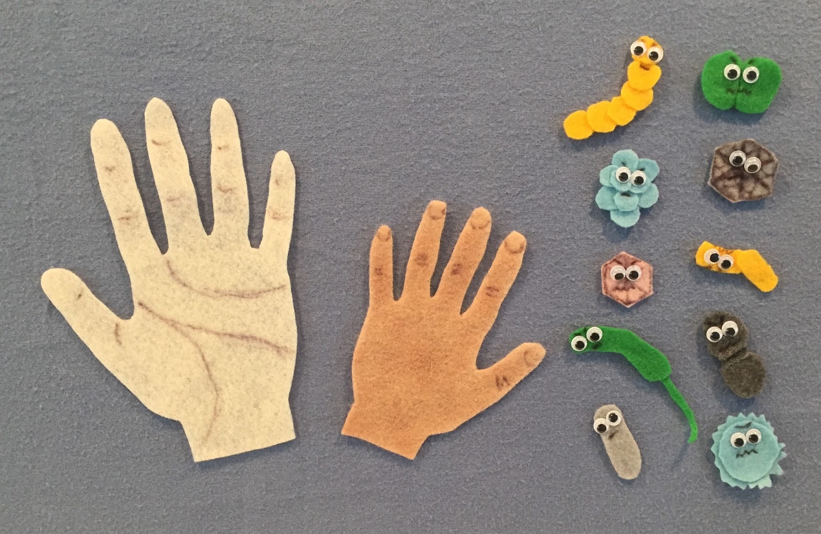 Adventures In Storytime (and Beyond): Flannel Friday - Wash Those Germs ...