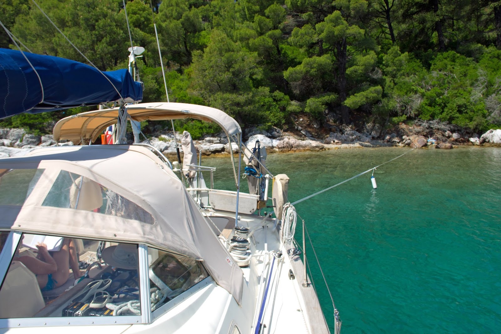 Exploring the World in 'Blue Velvet of Sark': Órmos Panormou