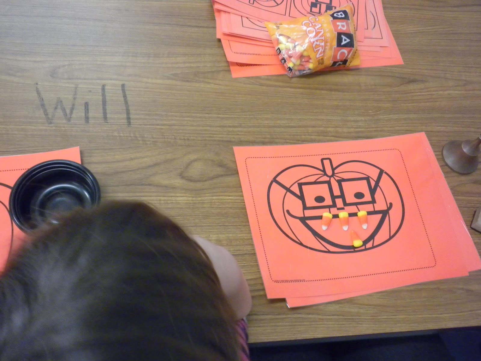 Math Tubs in Kindergarten: Halloween Math Fun!