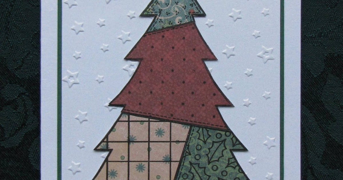 Handmade by Kath: Patchwork Christmas Tree