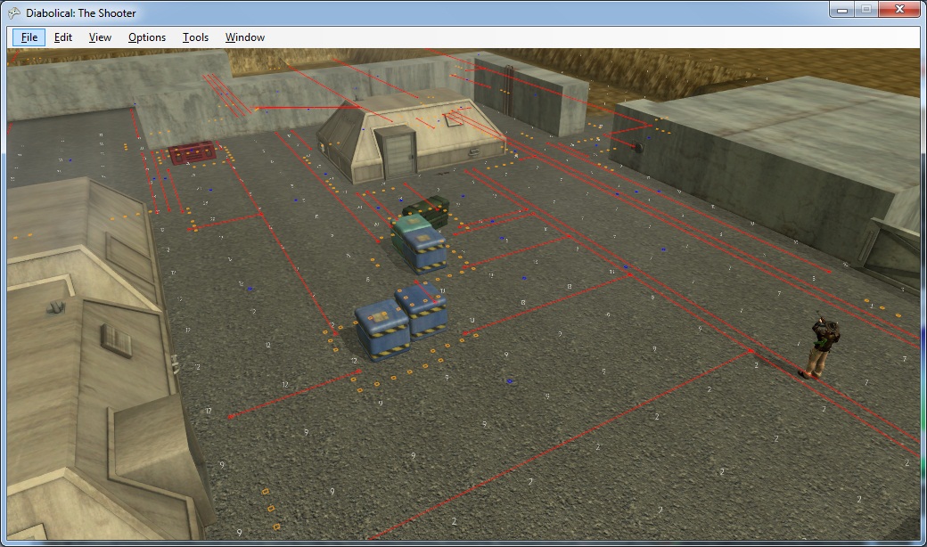 Diabolical: The Shooter: Navigation Mesh Pathfinding