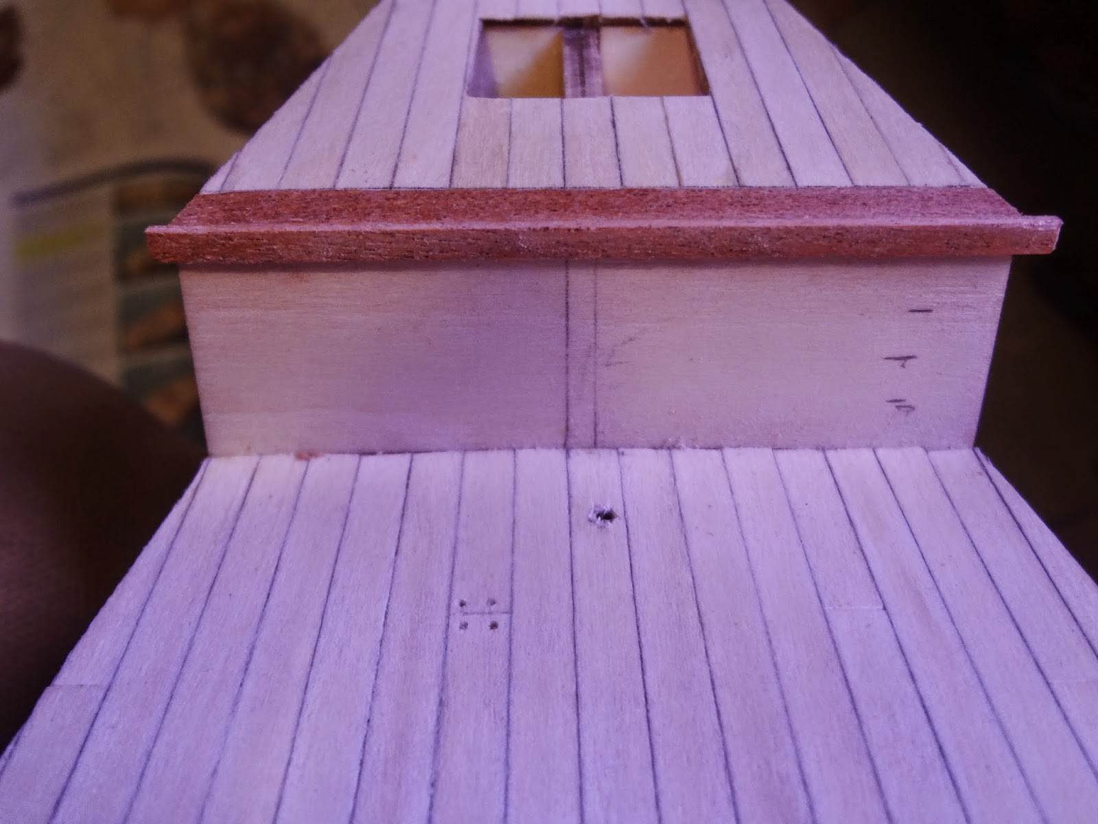 San Francisco II Wooden Model Ship Build / Log: Deck / Line the Bulkheads
