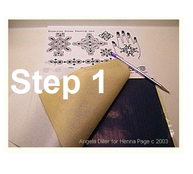 Henna Club Indonesia: Desain Henna Menggunakan Transfer Paper