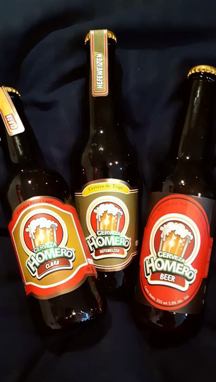 Homero Taberna Franquicia: Cervezas Homero claras