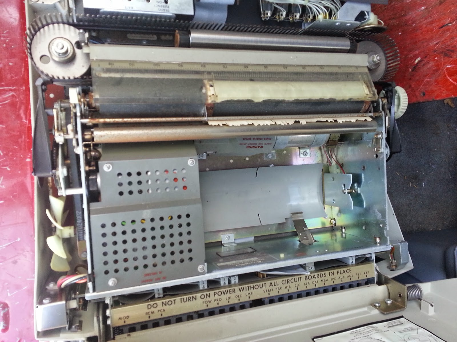 Jim's collections: 2762A Terminal Printer GE Terminet 300