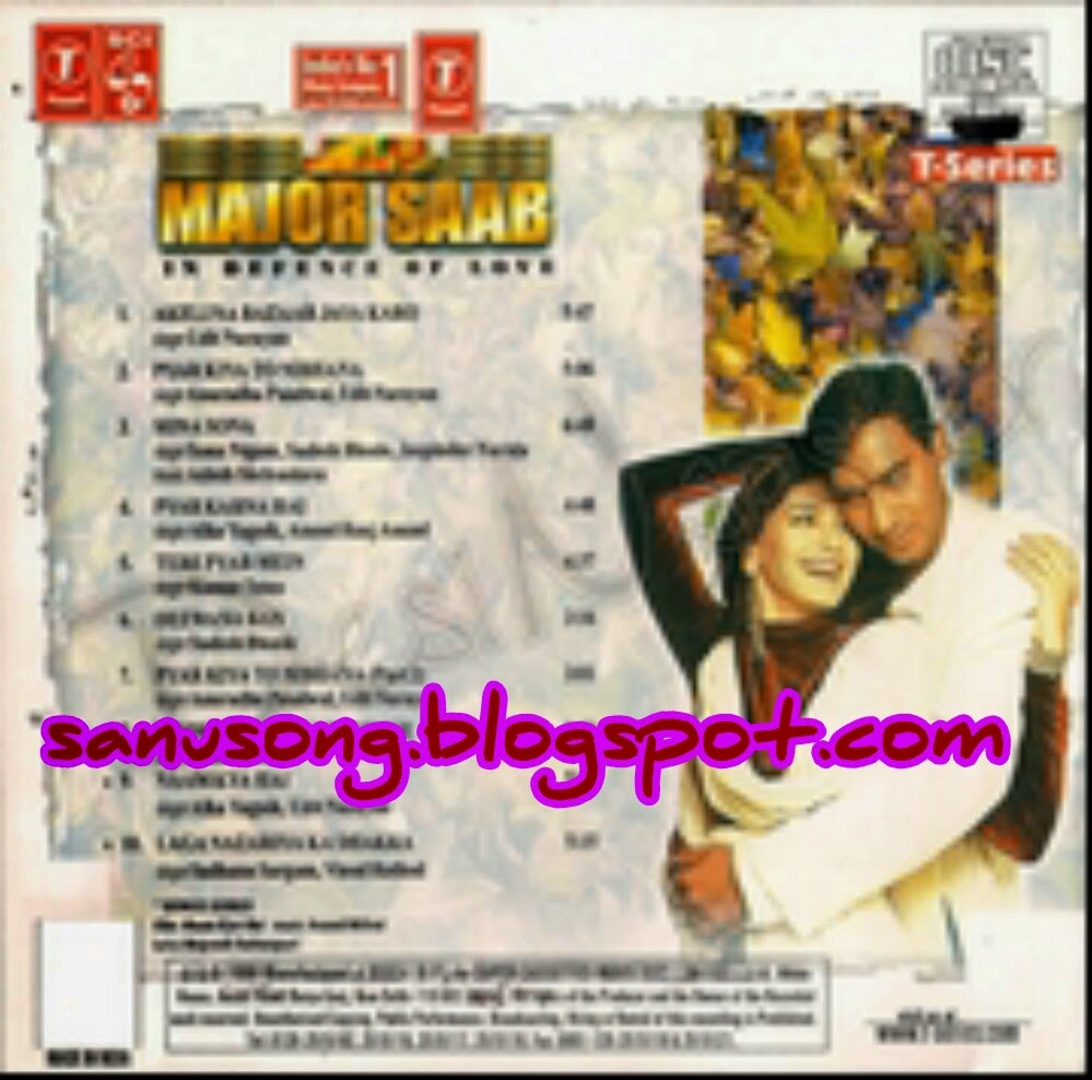 Its All About Kumar Sanu: Major Saab (1998)