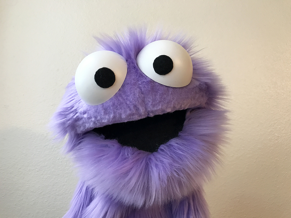 The Golden Glue Gun: Purple Monsters