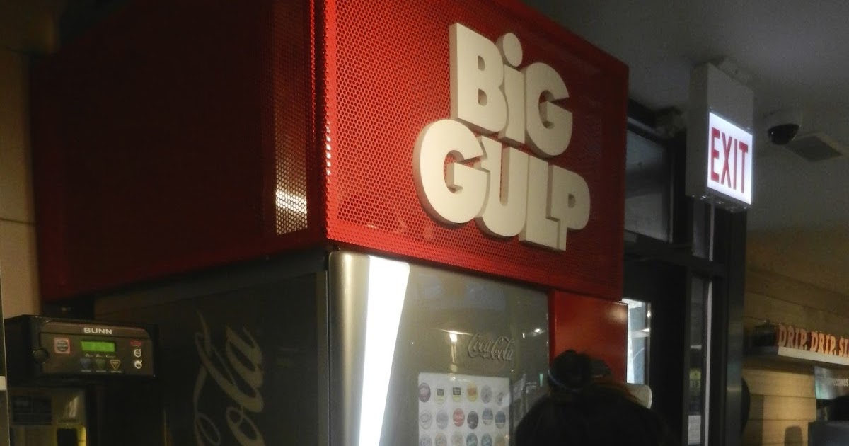 Once around the big blue marble: All-American Big Gulp