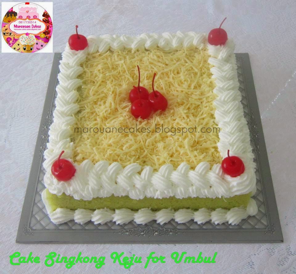 Parade Cake Singkong Hias
