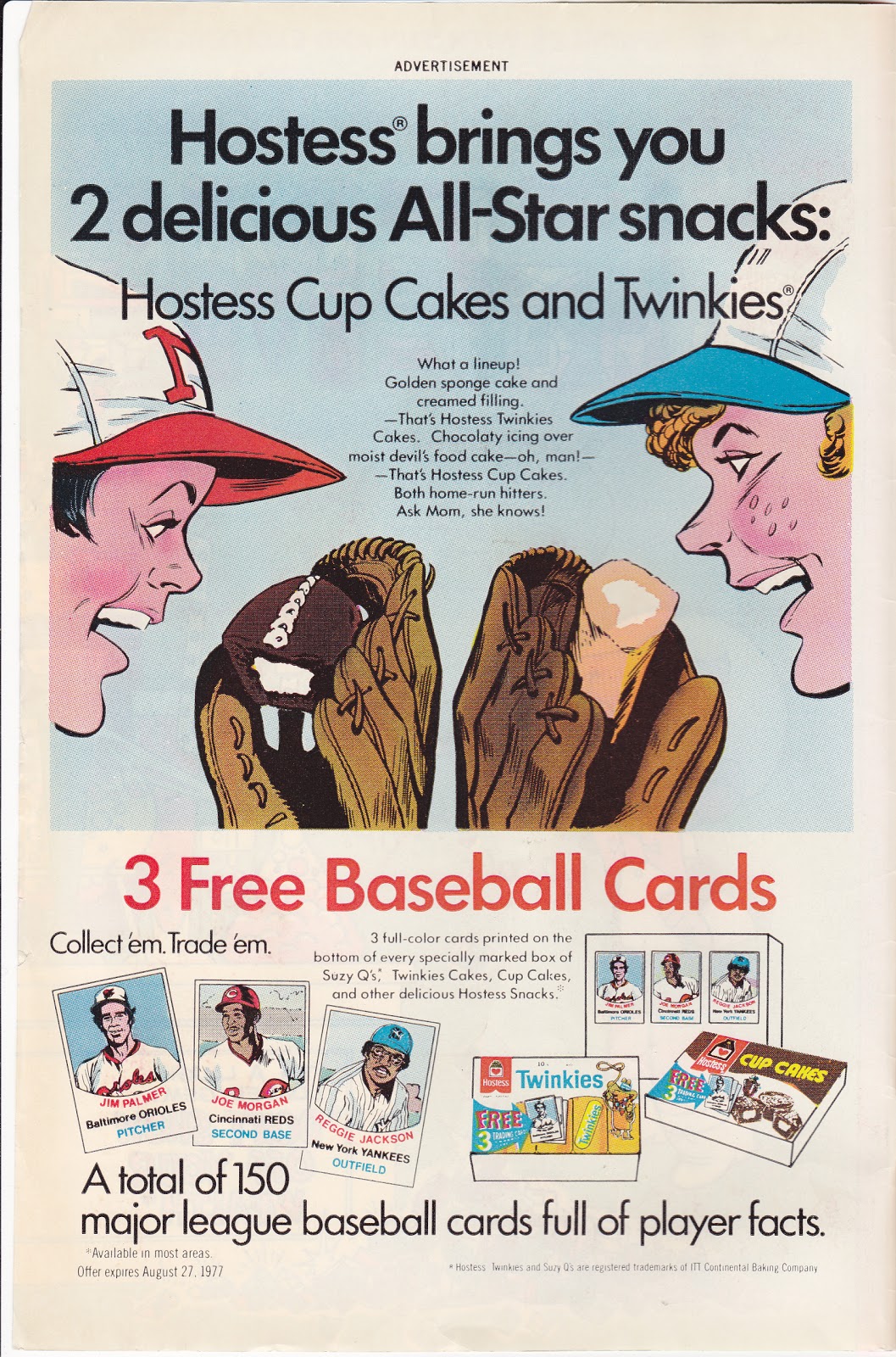 Bob Lemke's Blog: 1977 Richie Rich hosts Hostess card ad