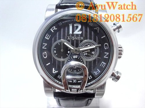 jam tangan replika aigner analog chronograph jam tangan terbaru | jam ...