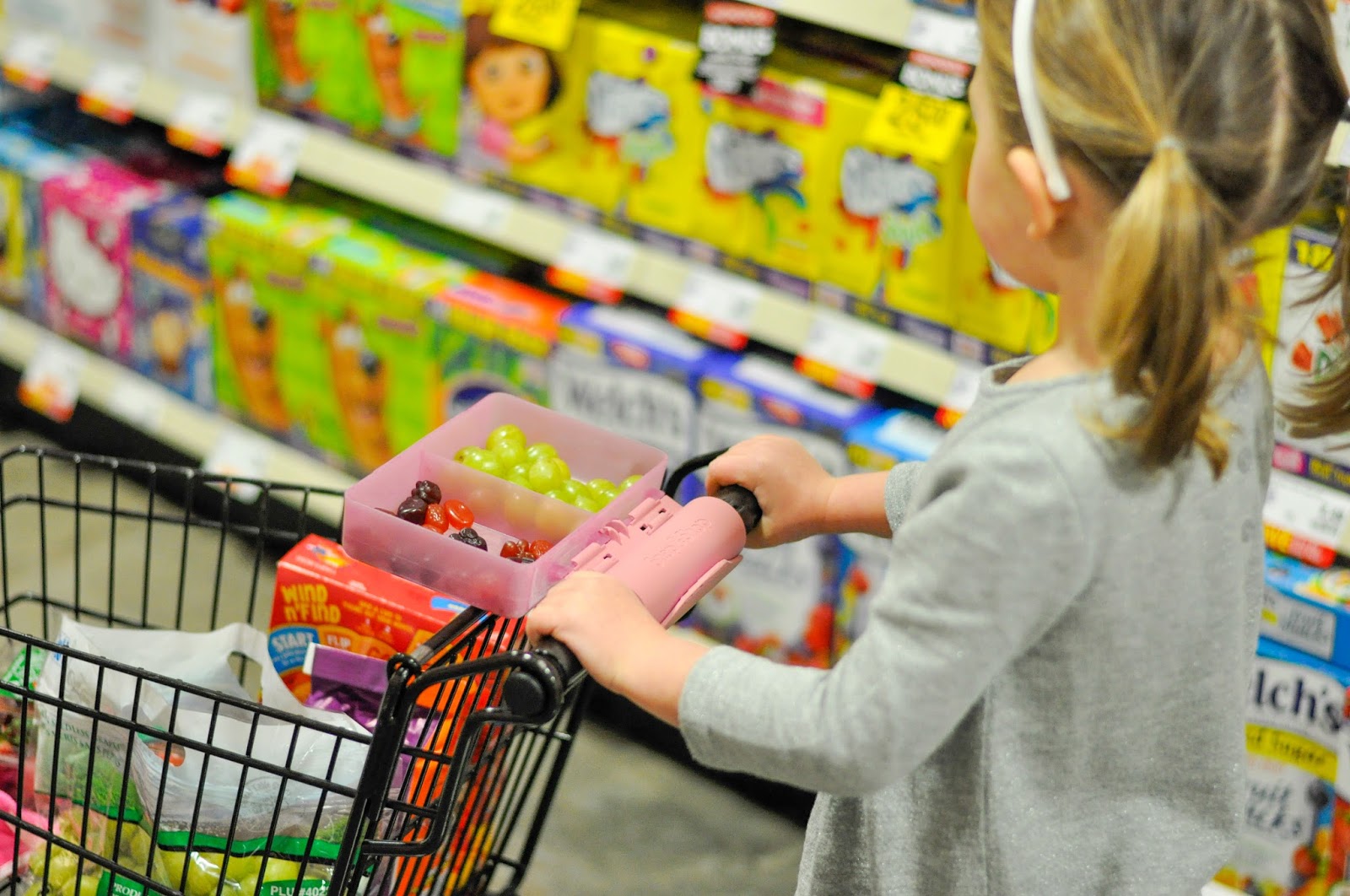 Snap and Shop | Shopping Cart Snack Tray Attachment • The Naptime Reviewer