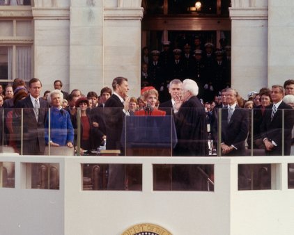 Nineteen-Eightyone: 20/1/81: Ronald Reagan becomes 40th President of ...