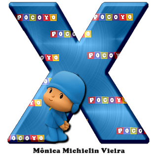 Letras de Pocoyo. Pocoyo Letters. - Oh my Alfabetos!
