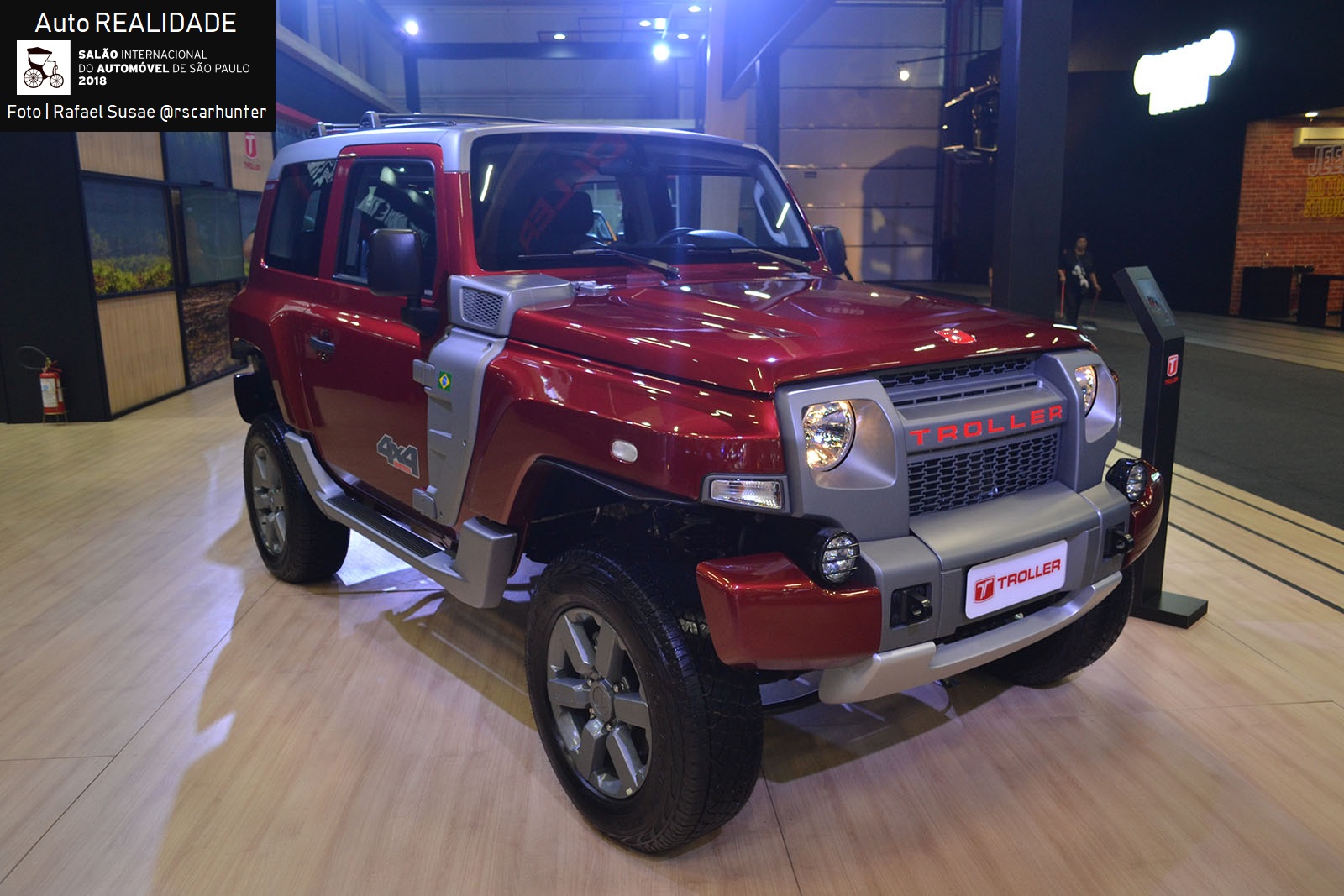 Troller revela TX4 e conceito holográfico de 4 portas no Salão de São Paulo