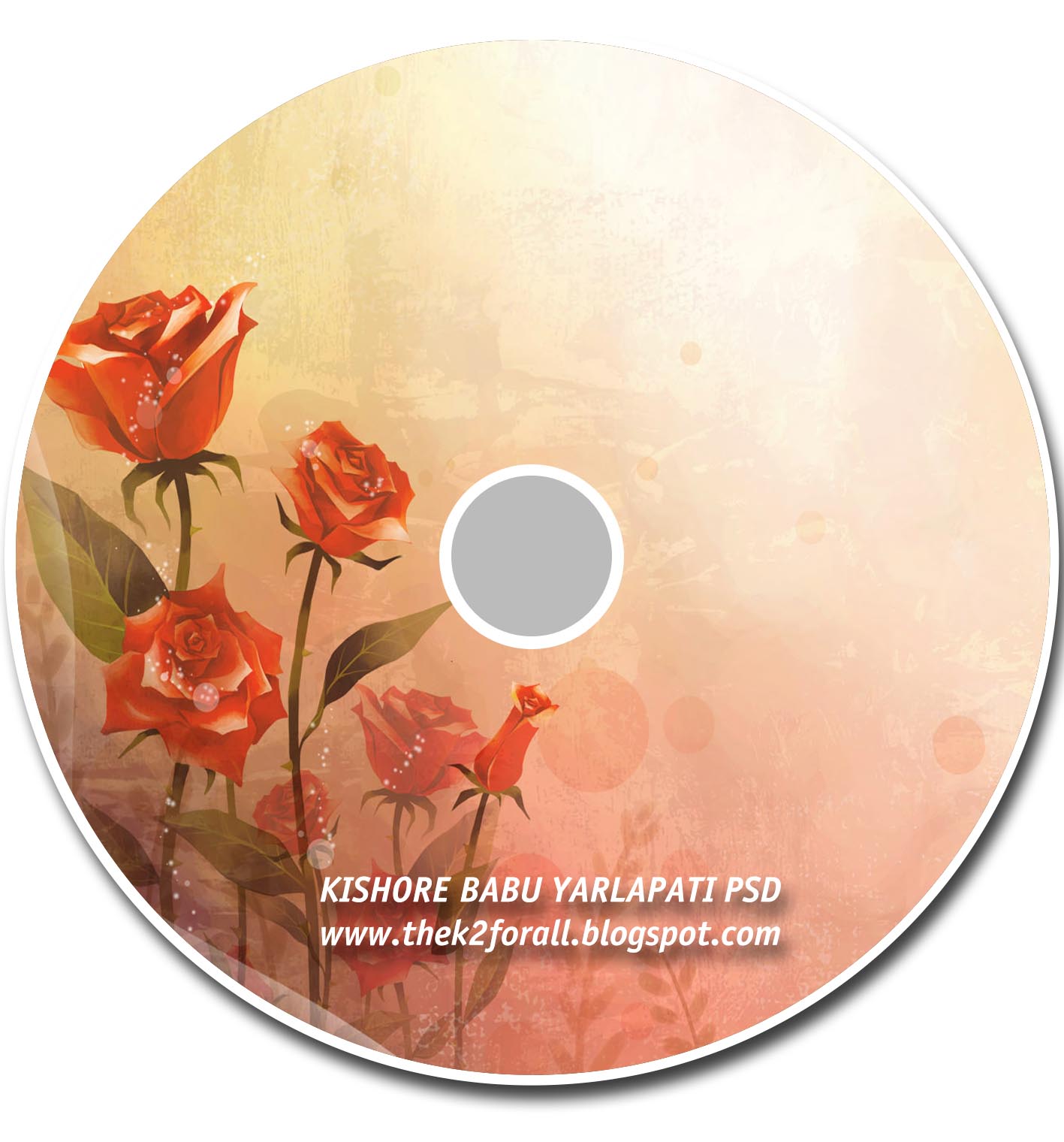 Free Photoshop karizma Album: Free Floral CD/DVD Cover Designs