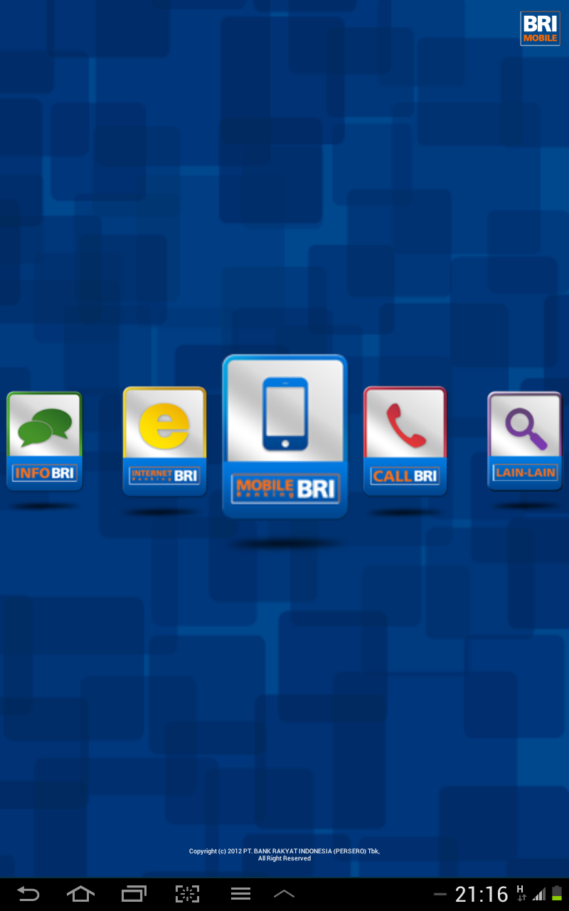 This is Me and My Stories...: BRI Mobile : Mobile Banking BRI