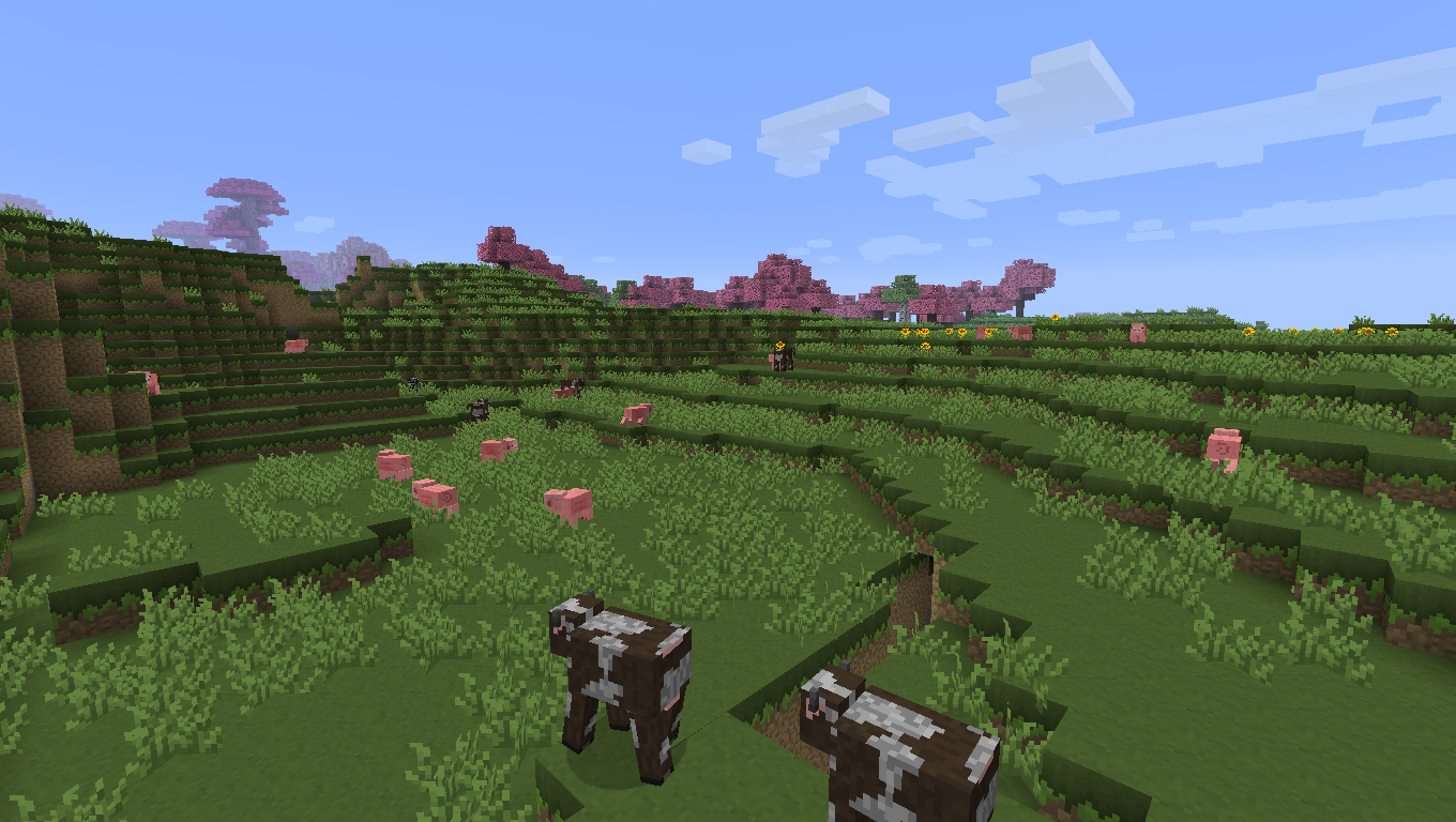 Paisaje minecraft - Imagui