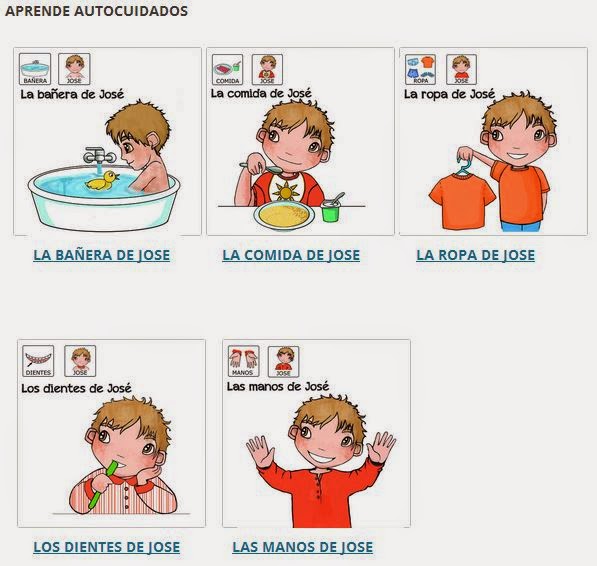 Cuentos con pictogramas de Aprendices Visuales - info-tea-materiales