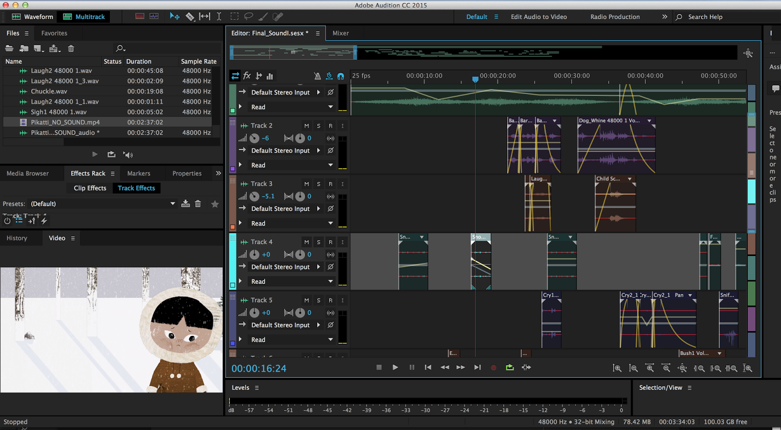 Sugarcube.Studios: Editing & Sound Design Screenshots
