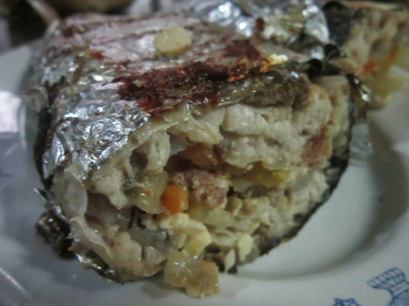 CHEESE & CORNED PORK STUFFED BANGUS