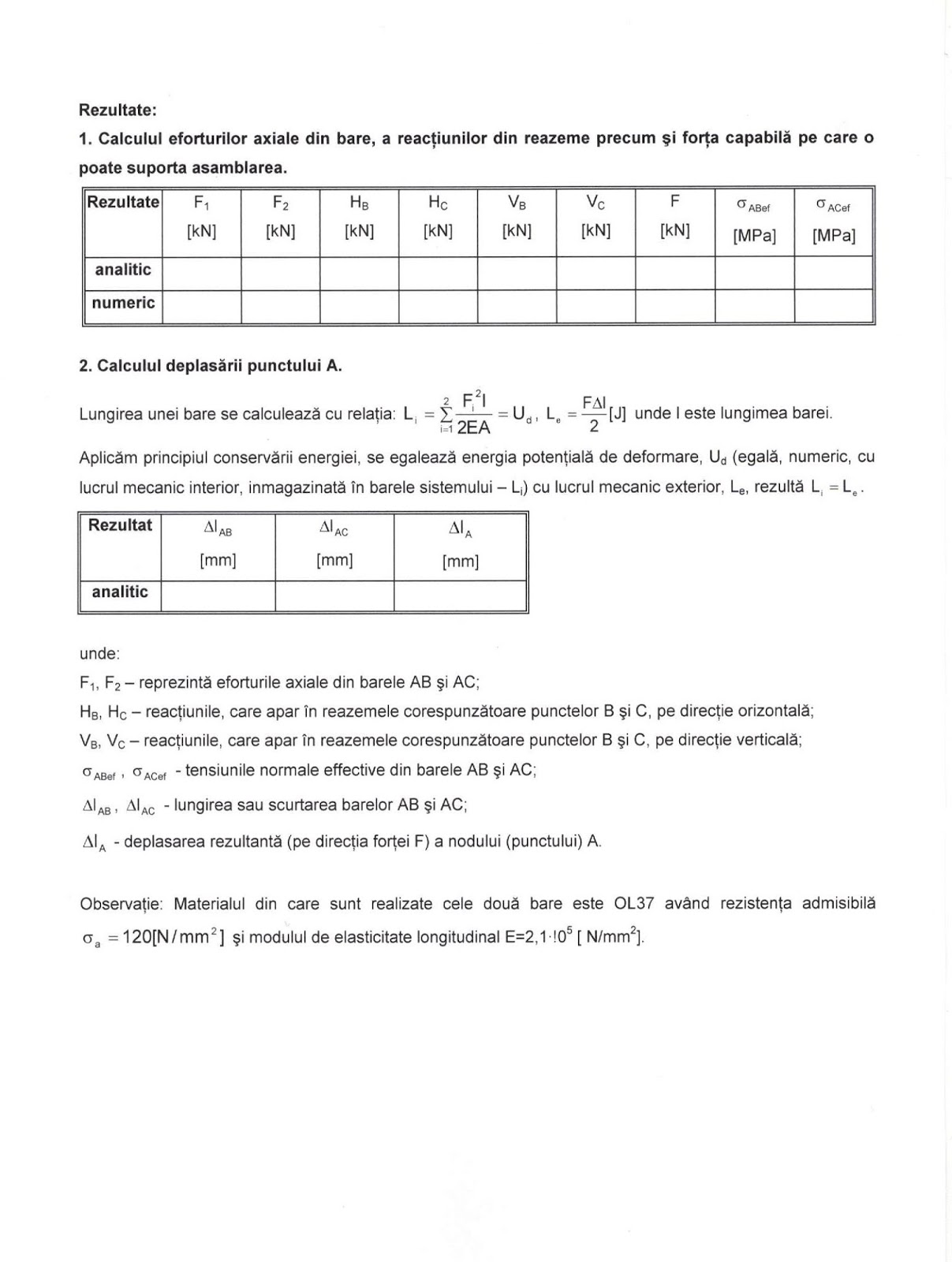 Rezistenta Materialelor - Mechanics of Materials - Résistance des ...