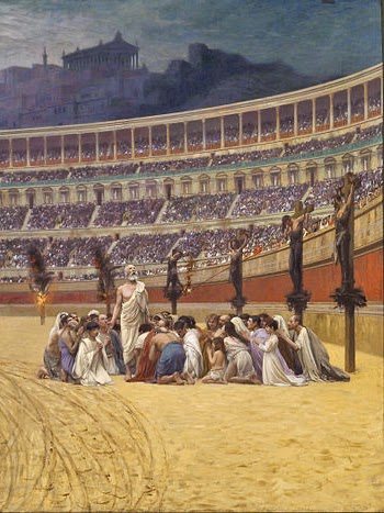 Today with the Saints: June 30: First Martyrs of the Church in Rome