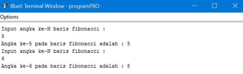 Faizal: Baris Fibonacci