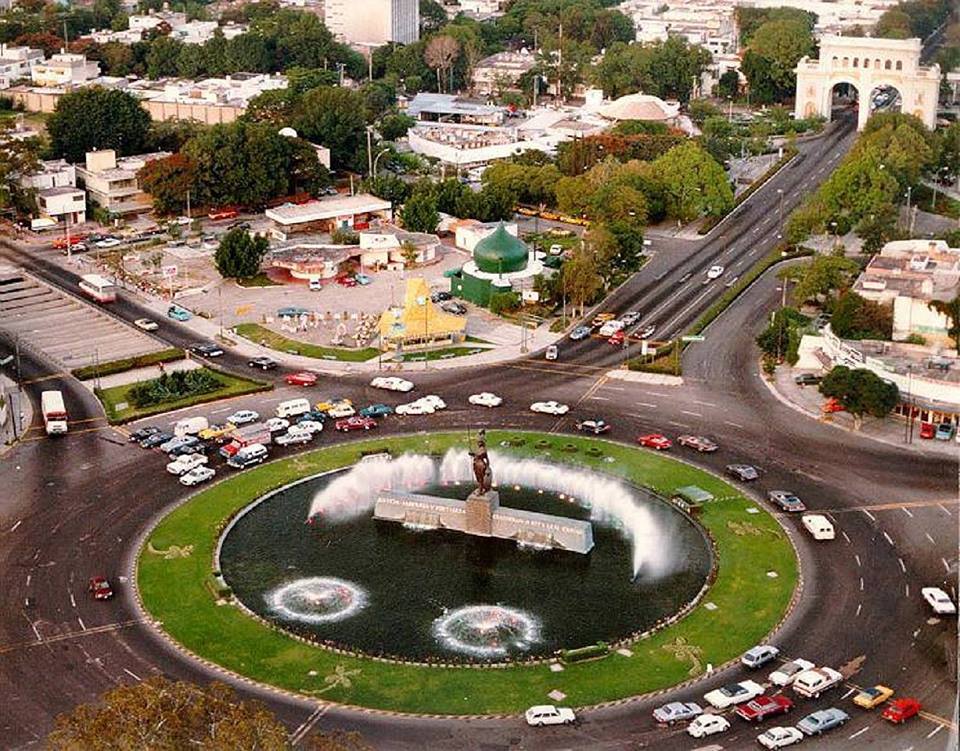 GUADALAJARA AYER Y HOY: GLORIETA MINERVA