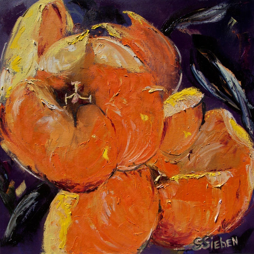 Still Life Artists International: "Wind Tossed Tulips" - Contemporary ...