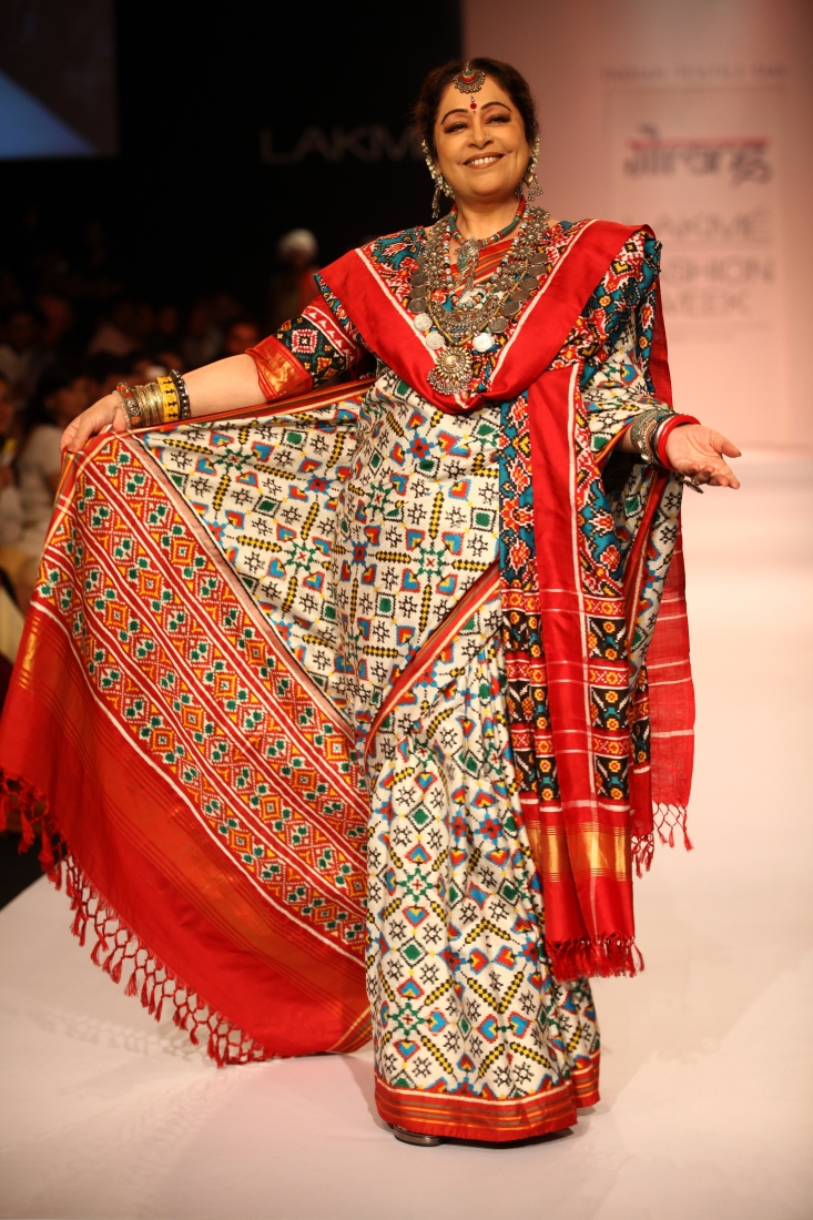 Beautiful Patan Patola Saree by Gaurang Shah - Tikli