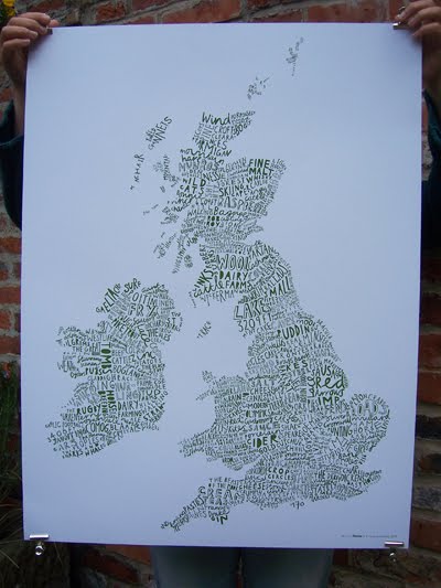 Alison Hardcastle: Introducing the Word Map of the British Isles