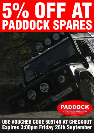 Verão Verde: Paddock Spares oferece 5% até 6ª feira