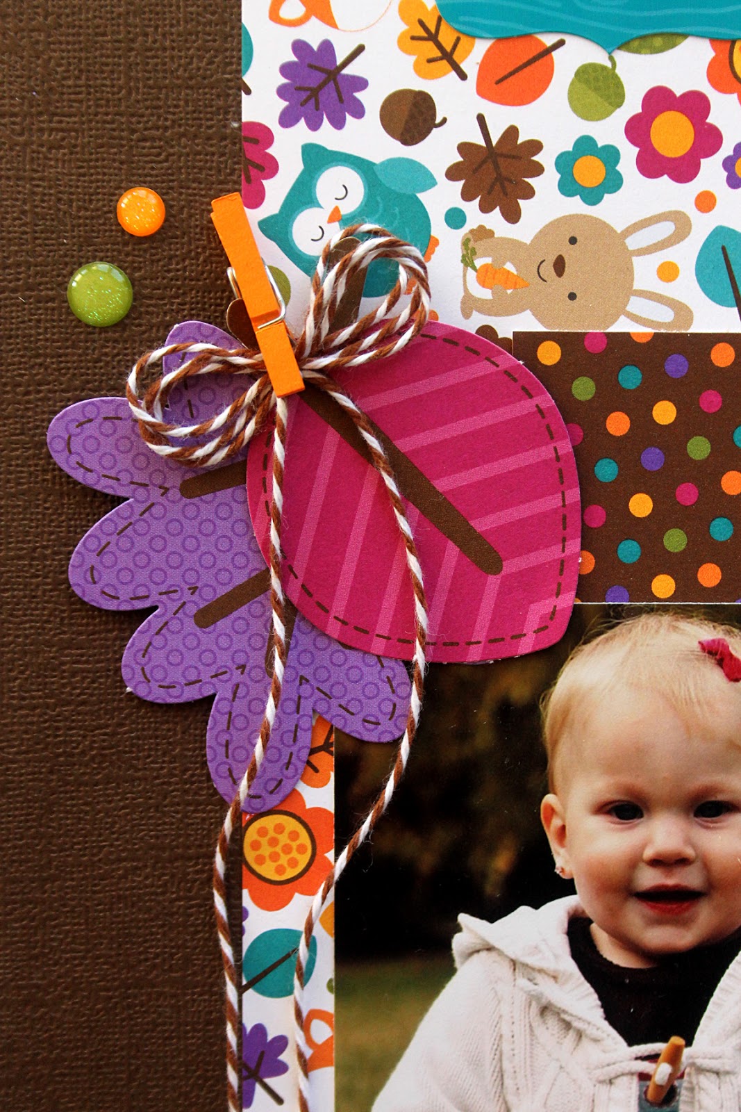 Doodlebug Design Inc Blog: Friendly Forest: Colorful Fall Layout Duo