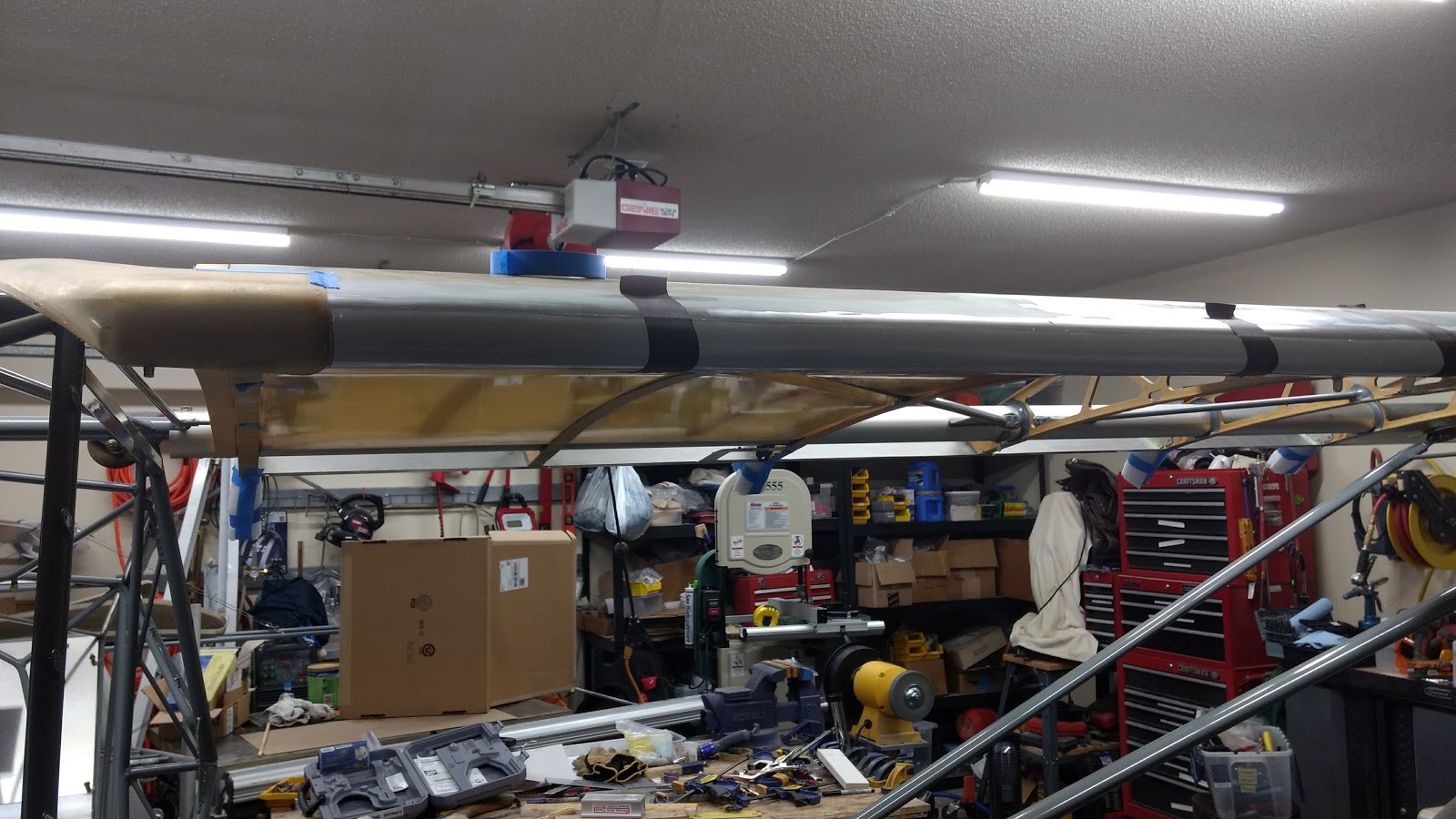 Just Highlander 371: Magnetometer Mount and Leading Edge Cuff