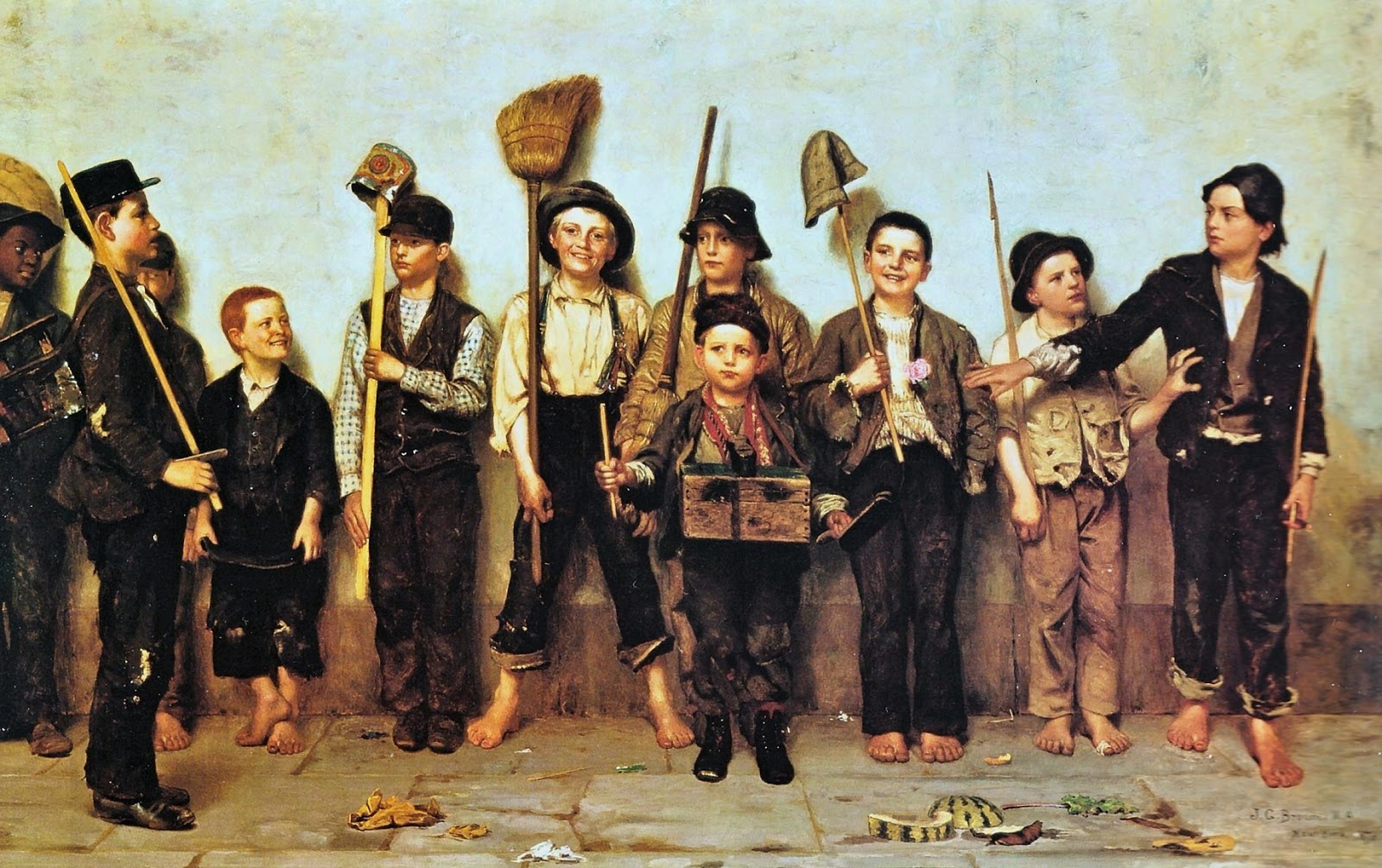 John George Brown | Genre painter | Tutt'Art@ | Pittura * Scultura ...