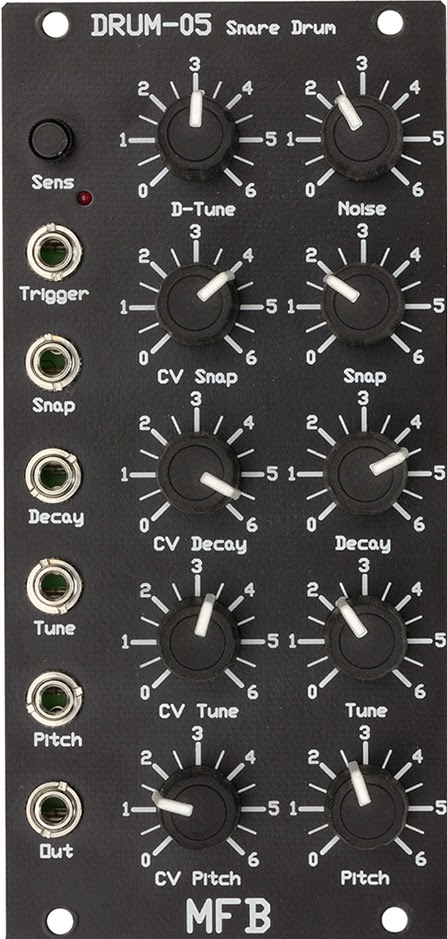 MATRIXSYNTH: MFB SEQ-01 Drum Sequencer & Eurorack Synthesizer Drum Modules