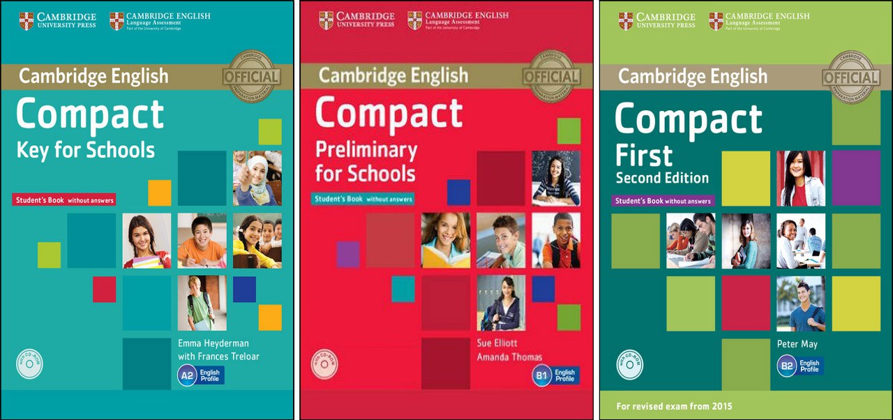 Cambridge English Compact KET, PET, FCE