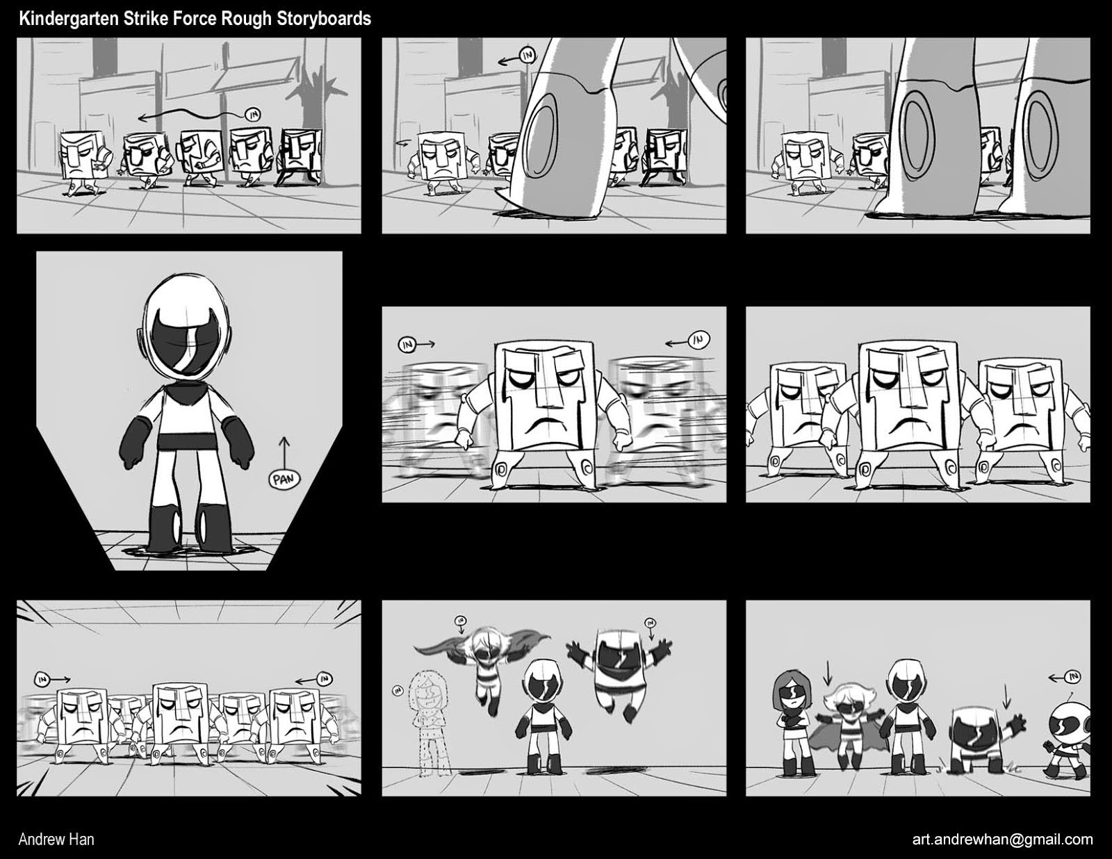 Andrew Han's Portfolio: Animation Storyboards