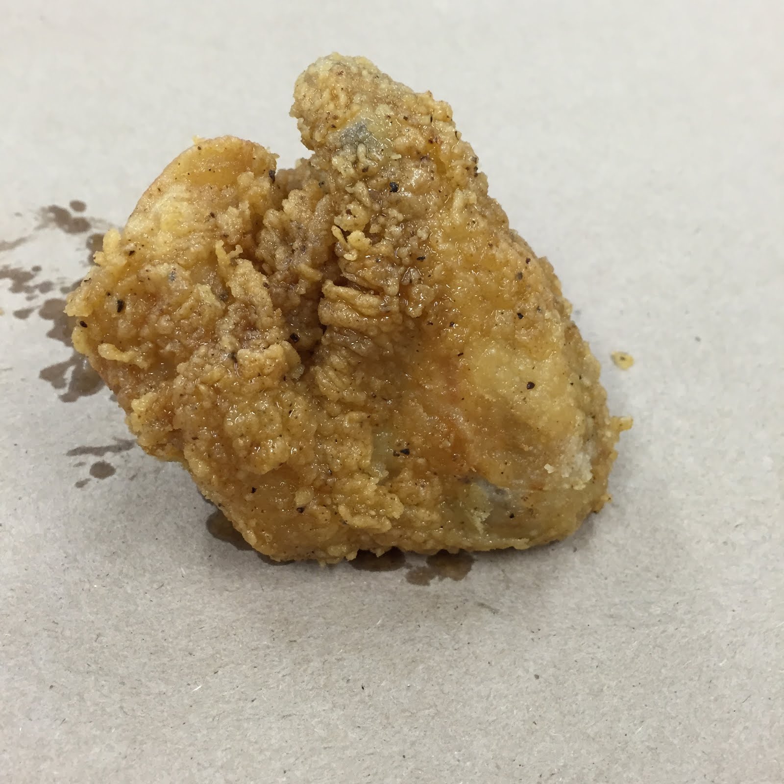 Prop Journal: Mary Brown's Fake Fried Chicken Dinner