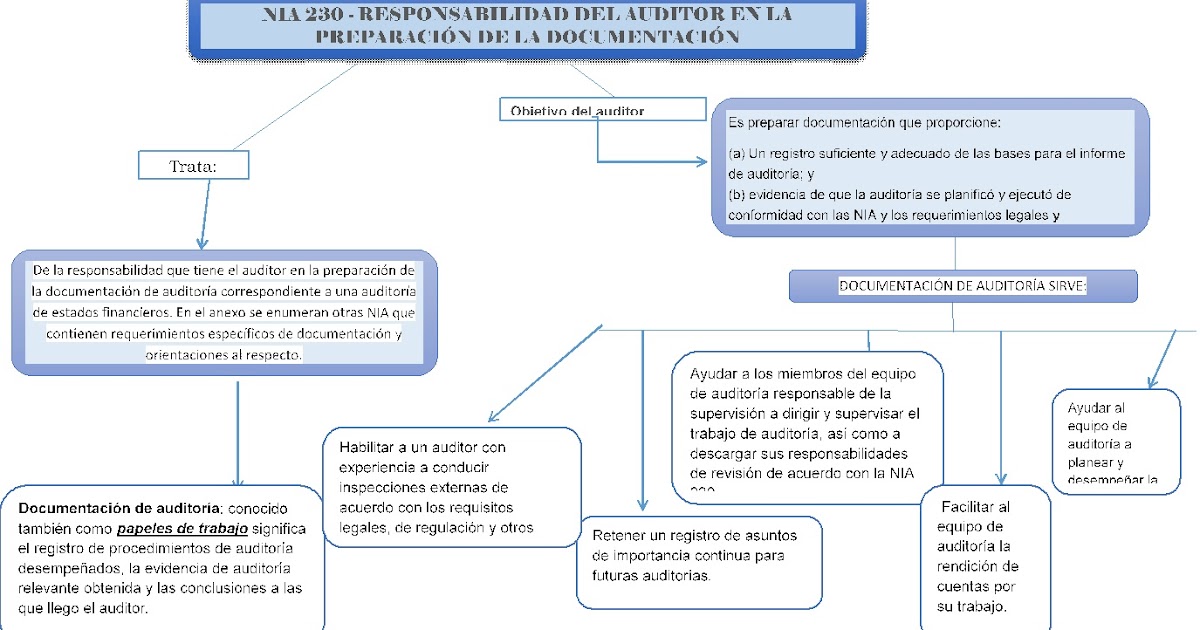 Normas Internacionales de Auditoría 2016: NIA 230 - Responsabilidad del ...