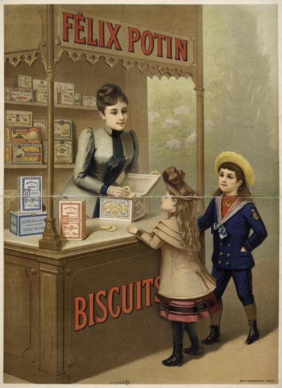 menestroll et lutecien : les épiceries FELIX POTIN