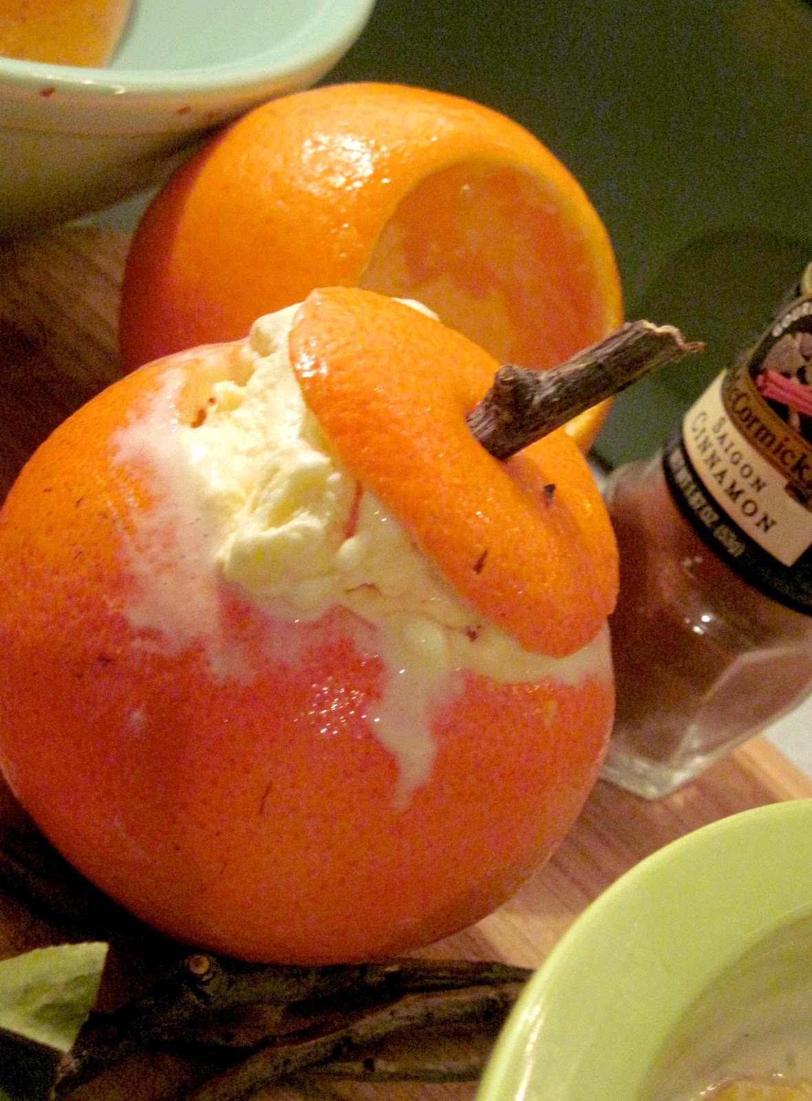 Pleasant Living: TANGERINE & PUMPKIN