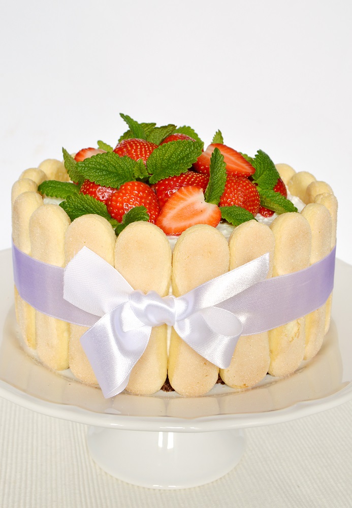 Citromhab: Epres charlotte torta