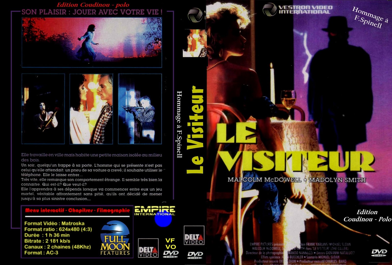 La zone des merveilles visuelles: LE VISITEUR 1987 (3x hommage)