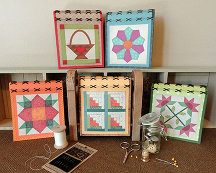 Needles 'n' Knowledge: Quilt Minis for 3d Quilt Display Stand
